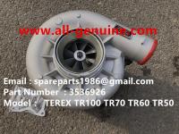 China 3536926 TURBO CHARGER  ENGINE TEREX UNIT RIG BUCYRUS MT4400AC MT5500 MT3600 NTE240 NTE260 NHL DUMP TRUCK HAULER for sale
