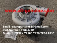 China 3804730 TURBO CHARGER  ENGINE TEREX UNIT RIG BUCYRUS MT4400AC MT5500 MT3600 NTE240 NTE260 NHL DUMP TRUCK HAULER for sale