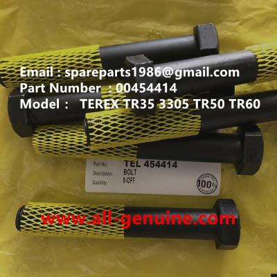 China 00454414 BOLT TEREX NHL DUMP TRUCK TR35 TR50 TR60 TR100  ALLISON UNIT RIG MT4400 MT3600 MT3300 MT3700 SANY for sale