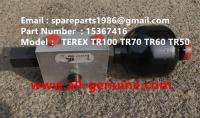 China TEREX 15367416 PILOT VALVE NHL RIGID DUMP TRUCK TR35 TR50 TR60 TR100 3305B 3305F 3303 3307 TR45 TR70 MT4400 for sale