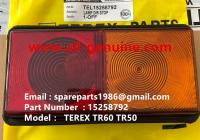 China TEREX 15258792 LAMP MINING DUMP TRUCK NHL TR35 TR50 TR60 TR100 3305B 3305F 3303 3307 TR45 TR70 MT4400  ALLISON for sale