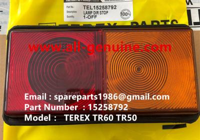 China TEREX 15258792 LAMP MINING DUMP TRUCK NHL TR35 TR50 TR60 TR100 3305B 3305F 3303 3307 TR45 TR70 MT4400  ALLISON for sale