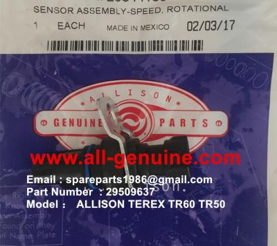 China ALLISON TEREX 29509637 SPEED SENSOR  NHL DUMP TRUCK TR35 TR50 TR60 TR100 3305B 3305F 3303 3307 TR45 TR70 MT4400 for sale