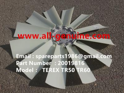 China TEREX 20019816 FAN NHL DUMP TRUCK TR50 TR60 TR45 HAULER MINING QUARRY for sale