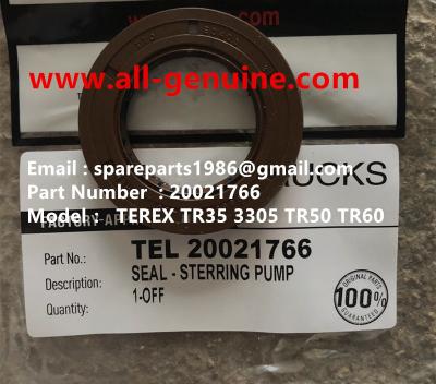 China 20021766 SEAL PUMP STEERING TEREX NHL DUMP TRUCK TR100 HAULER TRUCK OFF HIGHWAY for sale