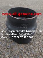 China 3636437 HOSE  TEREX NHL DUMP TRUCK TA40 TR50 TR60 TR70 TR100  MT4400 MT3600 MT3700 MT5500 GE NTE240 NTE260 for sale