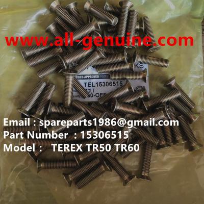 China 15306515 BOLT TEREX NHL DUMP TRUCK TA40 TR50 TR60 TR70 TR100  MT4400 MT3600 MT3700 MT5500 GE NTE240 NTE260 for sale