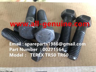 China TEREX 00271564 BOLT TR50 TR60 TR70 TR100 RIGID DUMP TRUCK OFF HIGHWAY DUMP TRUCK for sale