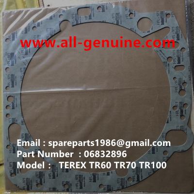 China 06832896 GASKET ALLISON TEREX DUMP TRUCK  TA40 TR50 TR60 TR70 TR100A MT4400 MT3600 MT3700 MT5500 GE NTE240 NTE260 for sale