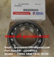 China 23047992 BEARING ALLISON TEREX DUMP TRUCK  TA40 TR50 TR60 TR70 TR100A MT4400 MT3600 MT3700 MT5500 GE NTE240 NTE260 for sale