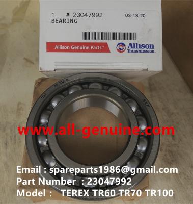 China 23047992 BEARING ALLISON TEREX DUMP TRUCK  TA40 TR50 TR60 TR70 TR100A MT4400 MT3600 MT3700 MT5500 GE NTE240 NTE260 for sale