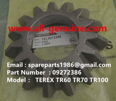 China 09272386 GEAR TEREX DUMP TRUCK  TA40 TR50 TR60 TR70 TR100A MT4400 MT3600 MT3700 MT5500 GE NTE240 NTE260 for sale