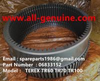 China TEREX 06833152 GEAR RING 1ST ALLISON TRANSMISSION TIMKEN  NHL RIGID DUMP TRUCK TR35 TR50 TR60 TR100 for sale
