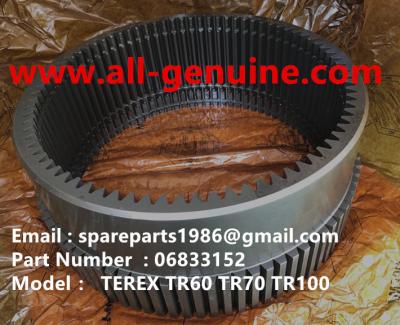 China TEREX 06833152 GEAR RING 1ST ALLISON TRANSMISSION TIMKEN  NHL RIGID DUMP TRUCK TR35 TR50 TR60 TR100 for sale