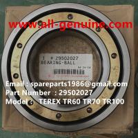 China TEREX 29502027 BEARING ALLISON TRANSMISSION TIMKEN  NHL RIGID DUMP TRUCK TR35 TR50 TR60 TR100 for sale