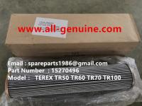 China TEREX 15270496 FILTER  SKF FAG KOYO  QUARRY NHL RIGID DUMP TRUCK TR35 TR50 TR60 TR100 3303 3305B 3307 3311 for sale