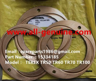 China TEREX 15334185 WASHER CUMMINS QUARRY NHL RIGID DUMP TRUCK TR35 TR50 TR60 TR100 3303 3305B 3307 3311 for sale