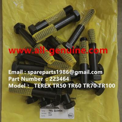 China TEREX 223464 BOLT CUMMINS QUARRY NHL RIGID DUMP TRUCK TR35 TR50 TR60 TR100 3303 3305B 3307 3311 for sale