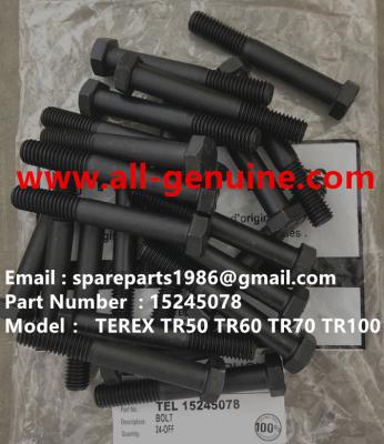 China TEREX 15245078 BOLT CUMMINS QUARRY NHL RIGID DUMP TRUCK TR35 TR50 TR60 TR100 3303 3305B 3307 3311 for sale
