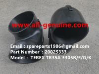 China TEREX 20025333 RUBBER ELBOW OFF HIGHWAY NHL DUMP TRUCK TR35 TR50 TR60 TR100 3305B 3305F 3303 3307 TR45 TR70 MT4400 for sale