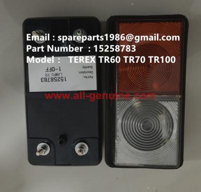China TEREX 15258783 LAMP OFF HIGHWAY NHL DUMP TRUCK TR35 TR50 TR60 TR100 3305B 3305F 3303 3307 TR45 TR70 MT4400 for sale