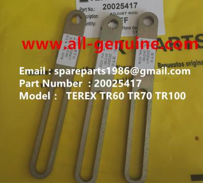 China TEREX 20025417 ADJUST ROD OFF HIGHWAY NHL DUMP TRUCK TR35 TR50 TR60 TR100 3305B 3305F 3303 3307 TR45 TR70 MT4400 for sale