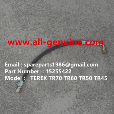 China TEREX 15255422 HOSE OFF HIGHWAY NHL DUMP TRUCK TR35 TR50 TR60 TR100 3305B 3305F 3303 3307 TR45 TR70 MT4400 for sale