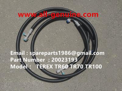 China TEREX 20023193 HOSE ASSY OFF HIGHWAY NHL DUMP TRUCK TR35 TR50 TR60 TR100 3305B 3305F 3303 3307 TR45 TR70 MT4400 for sale
