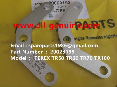 China TEREX 20023199 PLATE  NHL DUMP TRUCK MINING QUARRY TR50 TR60 TR70 TR100 for sale