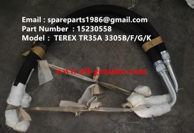 China TEREX 15230558 HOSE NHL DUMP TRUCK MINING QUARRY TR50 TR60 TR70 for sale