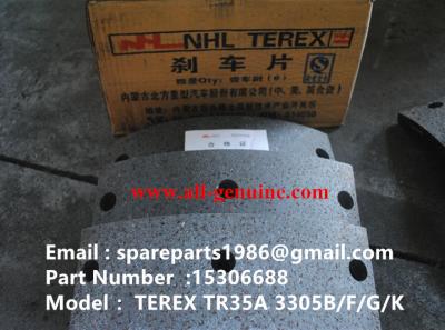 China TEREX 15306688 KIT LINING DUMP TRUCK MINING QUARRY TR50 TR60 TR70 TR100 TR45 TR35A 3305B 3305F 3305G 3305K 3307 3311E for sale