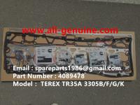 China TEREX 4089478 GASKET  DUMP TRUCK MINING QUARRY TR50 TR60 TR70 TR100 TR45 TR35A 3305B 3305F 3305G 3305K 3307 3311E for sale