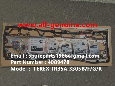 China TEREX 4089478 GASKET  DUMP TRUCK MINING QUARRY TR50 TR60 TR70 TR100 TR45 TR35A 3305B 3305F 3305G 3305K 3307 3311E for sale