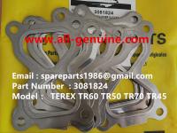 China TEREX  3081824 TURBO CHARGER GASKET NHL DUMP TRUCK TR35 TR50 TR60 TR100 3305B 3305F 3303 3307 TR45 TR70 MT4400 for sale