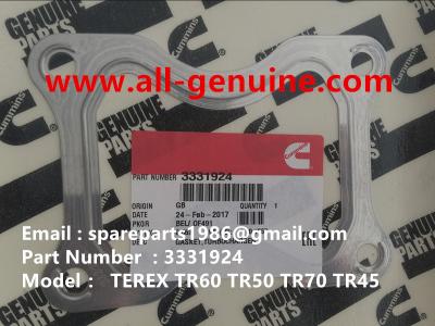 China TEREX  ENGINE 3331924 GASKET NHL RIGID DUMP TRUCK TR35 TR50 TR60 TR100 3305B 3305F 3303 3307 TR45 TR70 MT4400 for sale