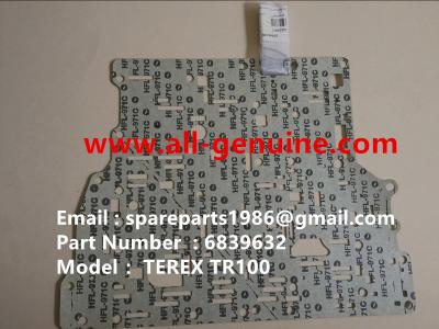 China ALLISON TRANSMISSION 6839632 GASKET TEREX NHL DUMP TRUCK  TR35 TR50 TR60 TR100 3305B 3305F 3303 3307 TR45 TR70 MT4400 for sale
