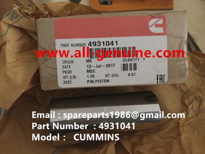 China 4931041 PIN PISTON  ENGINE TEREX NHL DUMP TRUCK  TR35 TR50 TR60 TR100 3305B 3305F 3303 3307 TR45 TR70 MT4400 for sale