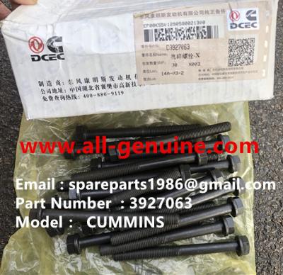 China 3927063 CYLINDER BOLT  ENGINE TEREX NHL DUMP TRUCK  TR35 TR50 TR60 TR100 3305B 3305F 3303 3307 TR45 TR70 MT4400 for sale