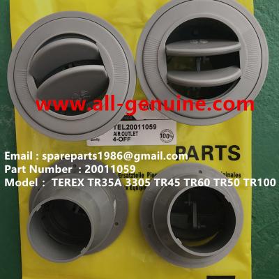 China TEREX 20011059 AIR OUTLET TR35 3305 3307 3311 MINING DUMP TRUCK for sale
