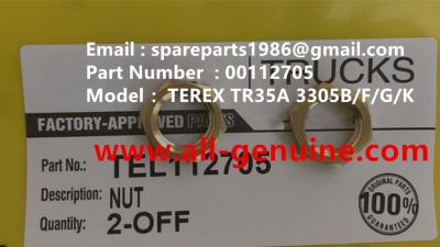 China 00112705 NUT TEREX NHL SANY TR35A 3303 3305 3307 TR50 TR60 TR100 NTE240 NTE260 MT3600 MT3700 MT4400AC for sale