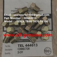 China 00444613 CONNECTOR TEREX NHL SANY TR35A 3303 3305 3307 TR50 TR60 TR100 NTE240 NTE260 MT3600 MT3700 MT4400AC for sale