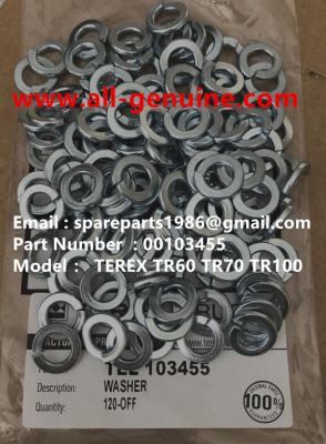 China 00103455 WASHER TEREX NHL DUMP TRUCK TR35 TR50 TR60 TR100  ALLISON UNIT RIG MT4400 MT3600 MT3300 MT3700 SANY for sale