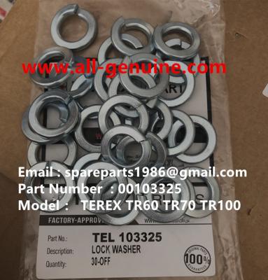 China 00103325 WASHER TEREX NHL DUMP TRUCK TR35 TR50 TR60 TR100  ALLISON UNIT RIG MT4400 MT3600 MT3300 MT3700 SANY for sale
