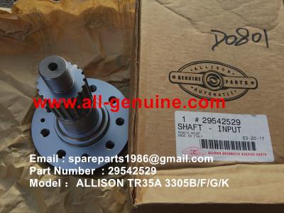 China ALLISON TRANSMISSION 29542529 SHAFT TEREX NHL DUMP TRUCK TR35 TR50 TR60 TR100 3305B 3305F 3303 3307 TR45 TR70 MT4400 for sale