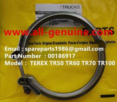 China TEREX 186917 CLAMP CHAMBER NHL DUMP TRUCK TR35 TR50 TR60 TR100 3305B 3305F 3303 3307 TR45 TR70 MT4400 for sale