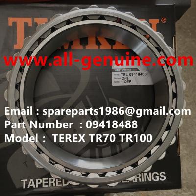China TEREX TIMKEN 09418488 CONE BEARING NHL DUMP TRUCK MINING QUARRY TR50 TR60 TR70 for sale
