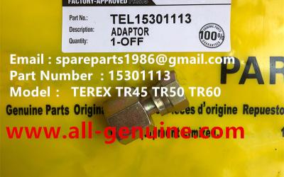 China TEREX 15301113 ADAPTOR NHL DUMP TRUCK TR35 TR50 TR60 TR100 3305B 3305F 3303 3307 TR45 TR70 MT4400  ALLISON for sale