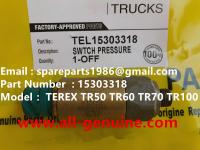 China TEREX 15303318 SWITCH PRESSURE DUMP TRUCK TR35 TR50 TR60 TR100 3305B 3305F 3303 3307 TR45 TR70 MT4400  ALLISON for sale