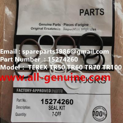 China TEREX 15274260 SEAL KIT OFF HIGHWAY NHL DUMP TRUCK TR35 TR50 TR60 TR100 3305B 3305F 3303 3307 TR45 TR70 MT4400 for sale
