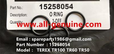 China TEREX 15258054 O RING OFF HIGHWAY  NHL DUMP TRUCK TR35 TR50 TR60 TR100 3305B 3305F 3303 3307 TR45 TR70 MT4400 for sale